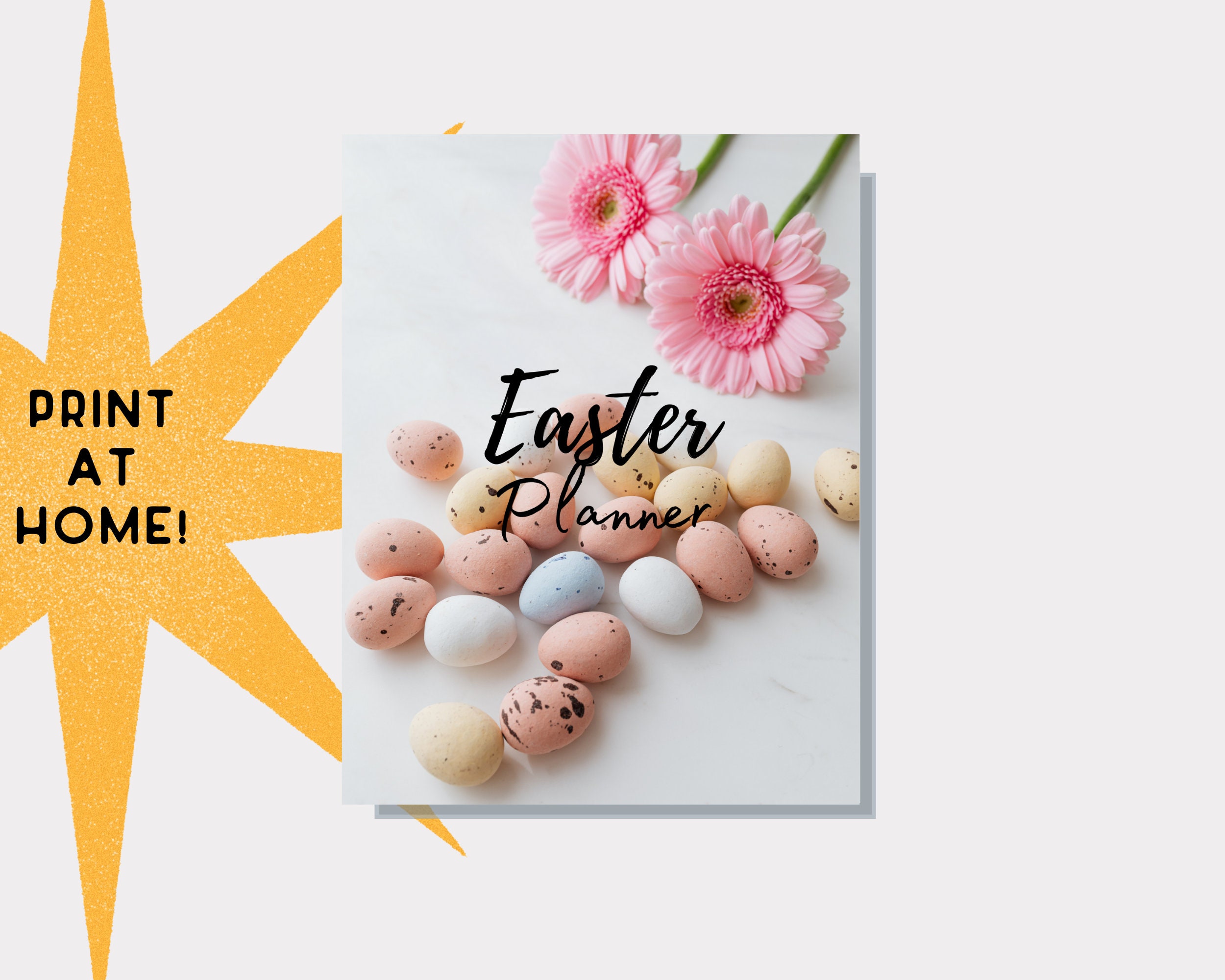 Easter Planner Printable/ Print at Home or Use With Good Notes ...