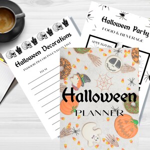 Halloween Digital Planner / Printable Halloween Planner- Includes ...