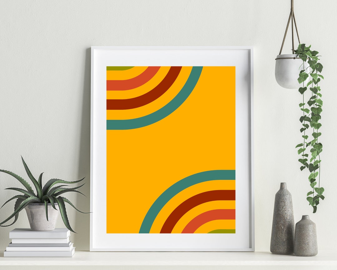 60s Printable Wall Art Bundle of 10 8x10 and 5x7 - Etsy