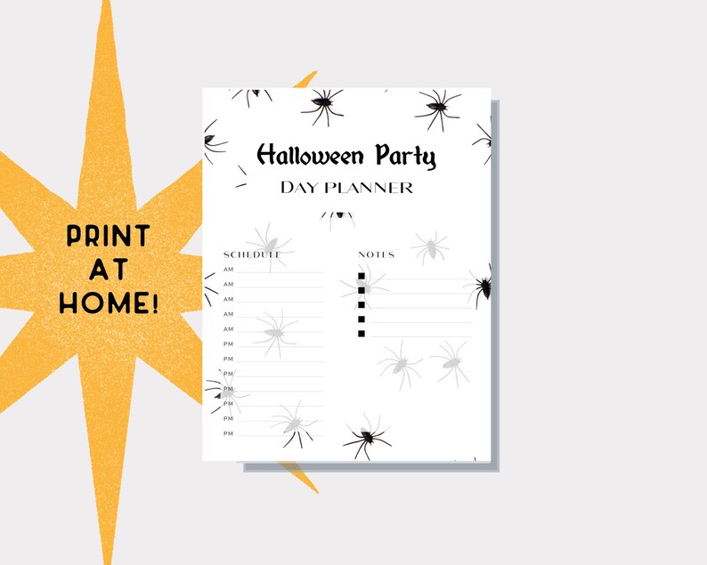 Halloween Digital Planner / Printable Halloween Planner- Includes ...