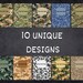 Camo Printable Binder / Editable Covers School Binder Printables - Use ...