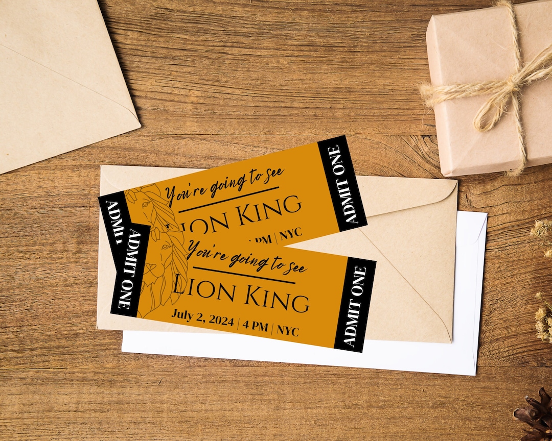 Printable Theater Ticket EDITABLE Broadway Show Ticket Template ...