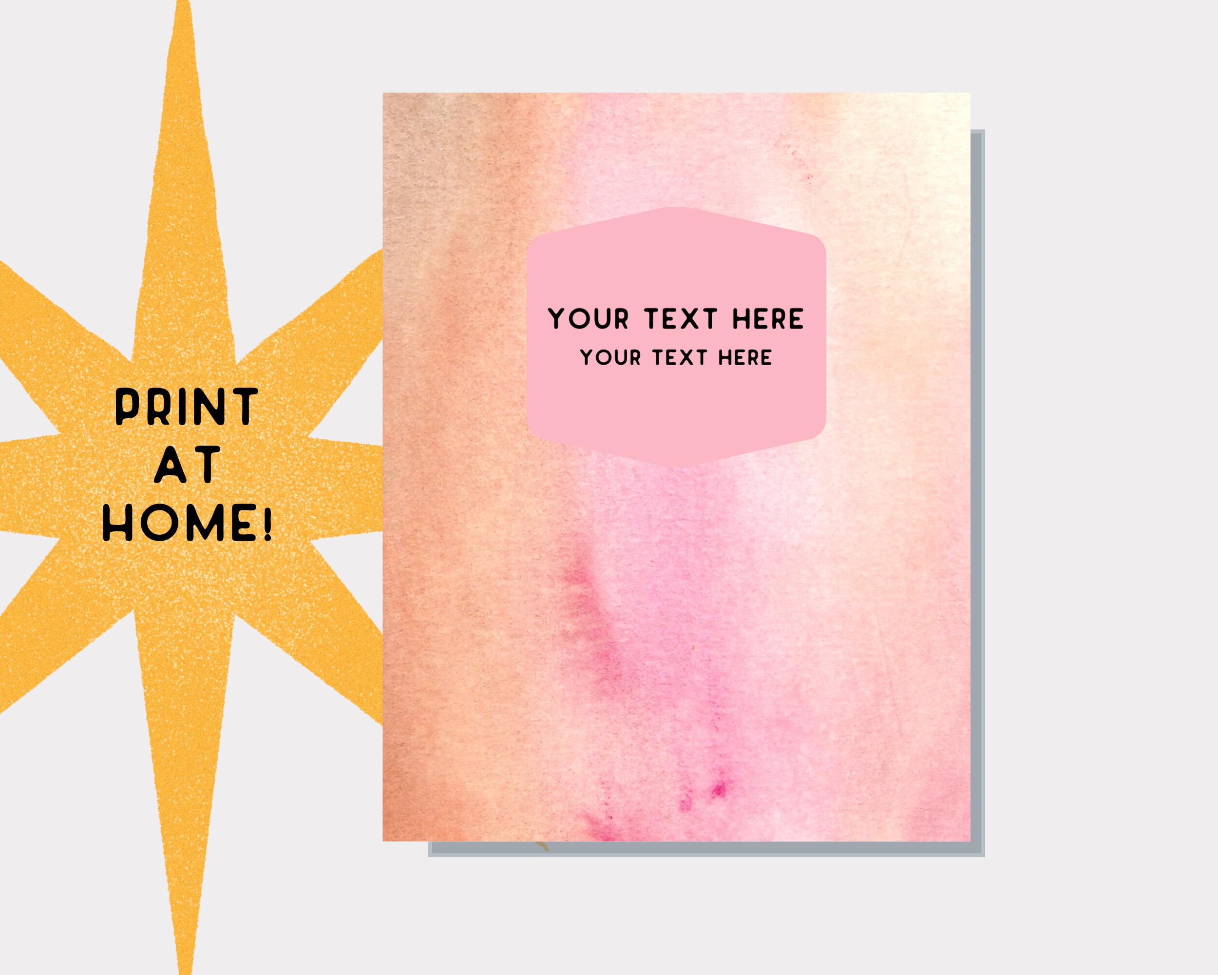 Watercolor Printable Binder / Editable Covers School Binder Printables ...