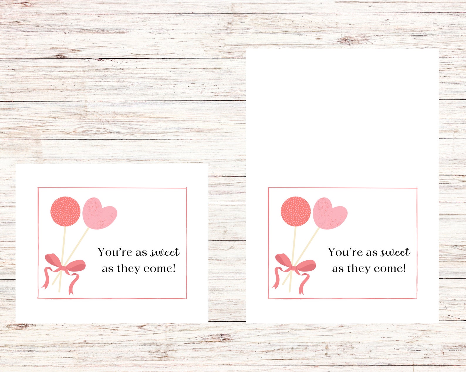 Valentine's Day Printable Kid's Card/ Print at Home Valentine's Day ...
