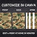 Camo Printable Binder / Editable Covers School Binder Printables - Use ...