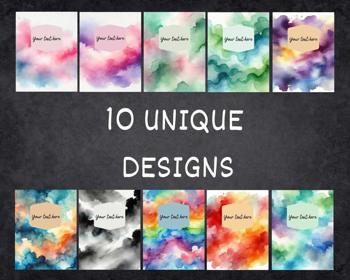 Binder Cover Printable Pastel Printable Binder Cover for High School ...