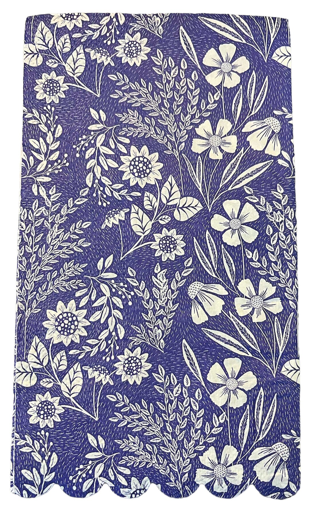 Decoupage Paper Napkin Blue Floral Ephemera Scrapbooking Card Making ...