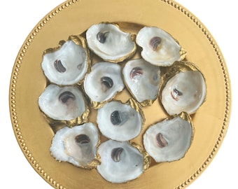 Oyster Shell Ring Dish Pearl Oyster Shell Ring Dish Seashell Jewelry ...