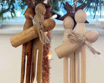 Clothespin Nativity Ornament - Etsy