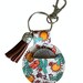 Coin Fob Coin Holder Quarter Keeper Tassel Key Chain Gift Ready to Ship ...