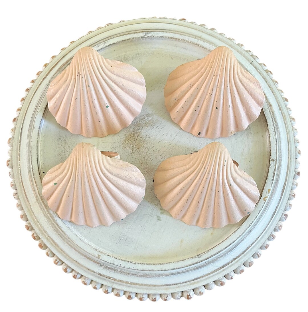 Napkin Rings Clam Shell Napkin Rings Table Decor Vintage Shell Napkin ...