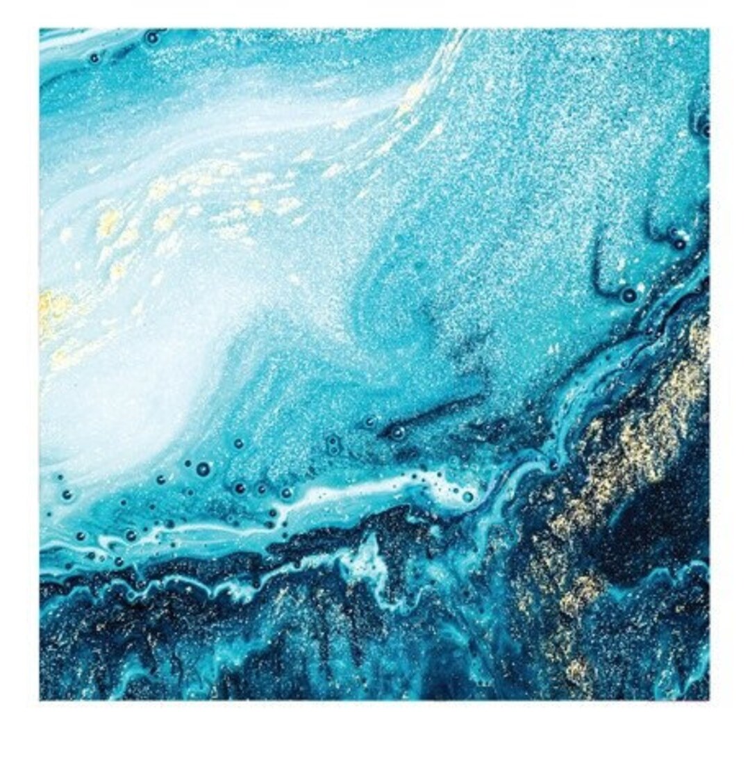 Decoupage Paper Napkin Ocean Ephemera Scrapbooking Card Making Collage ...