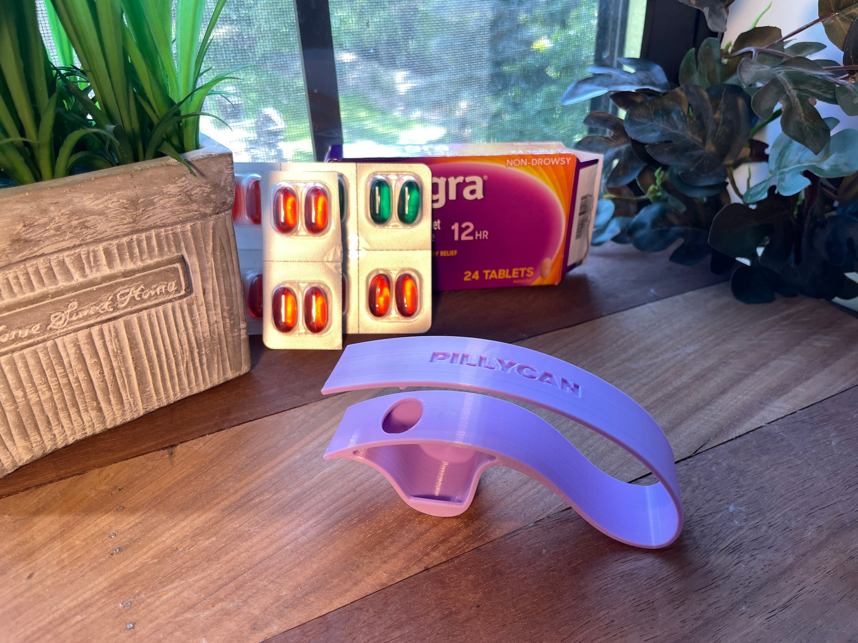 3D Printed Blister Pack Opener Pill Popper Easy and Safe - Etsy