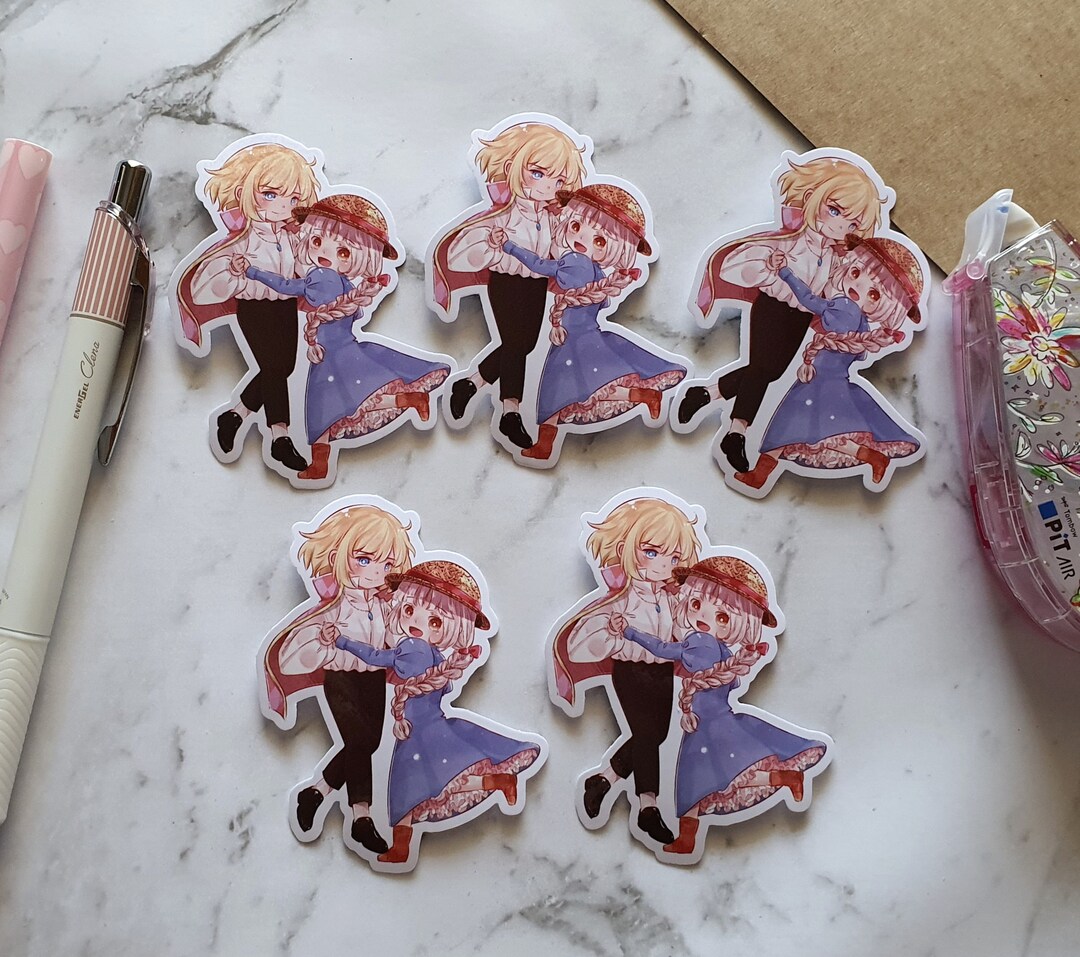 Dancing Howl and Sophie Vinyl Sticker Kawaii Sticker Car Laptop Tablet ...