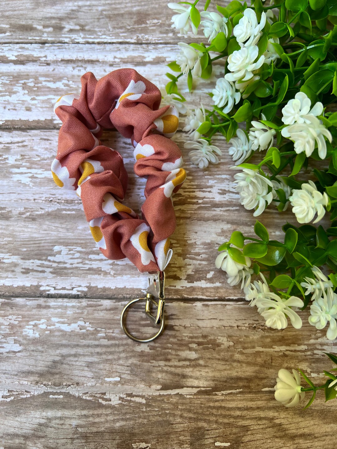 Scrunches Key Fob, Key Holder, Scrunchies Keychain Wristlet, Gifts for ...