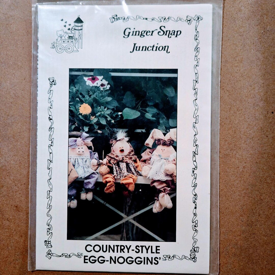 Ginger Snap Junction- Country-style Egg-noggins- Primitive Country ...