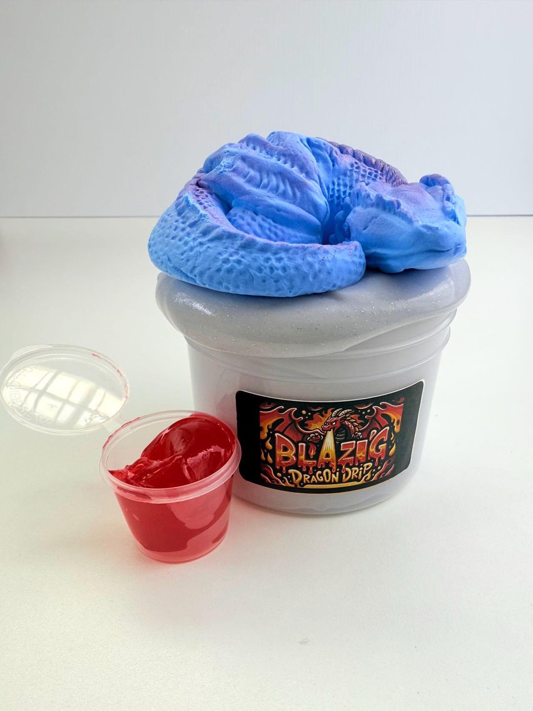 Slime DIY Slime Kit Blazing Dragon Drip Clay Slime Sensory Play Toy ...