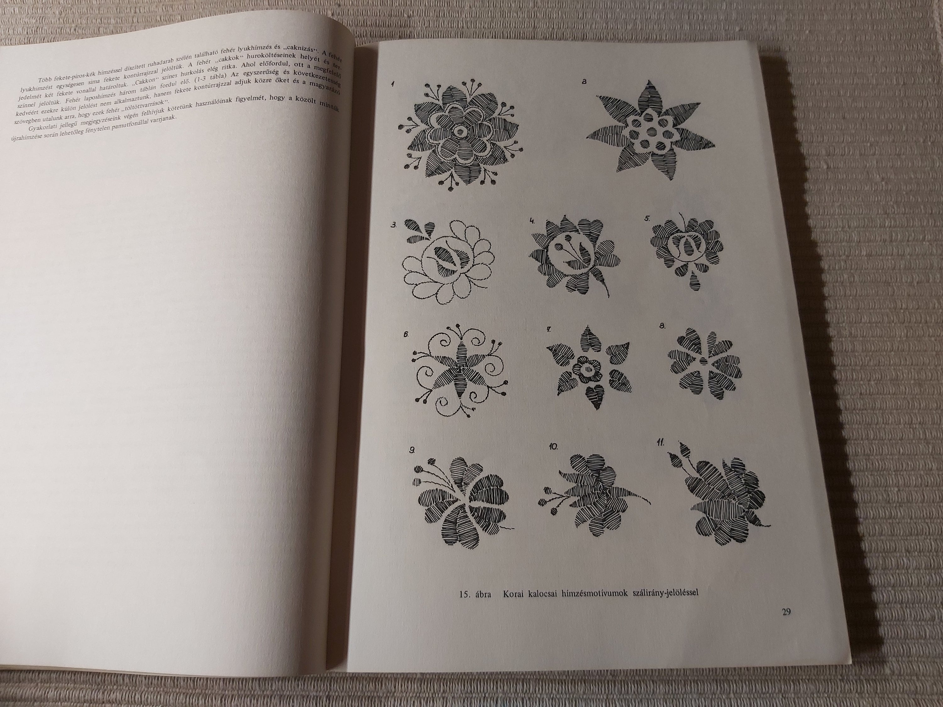Traditional Hungarian Folk Embroidery Book 'early Kalocsa - Etsy
