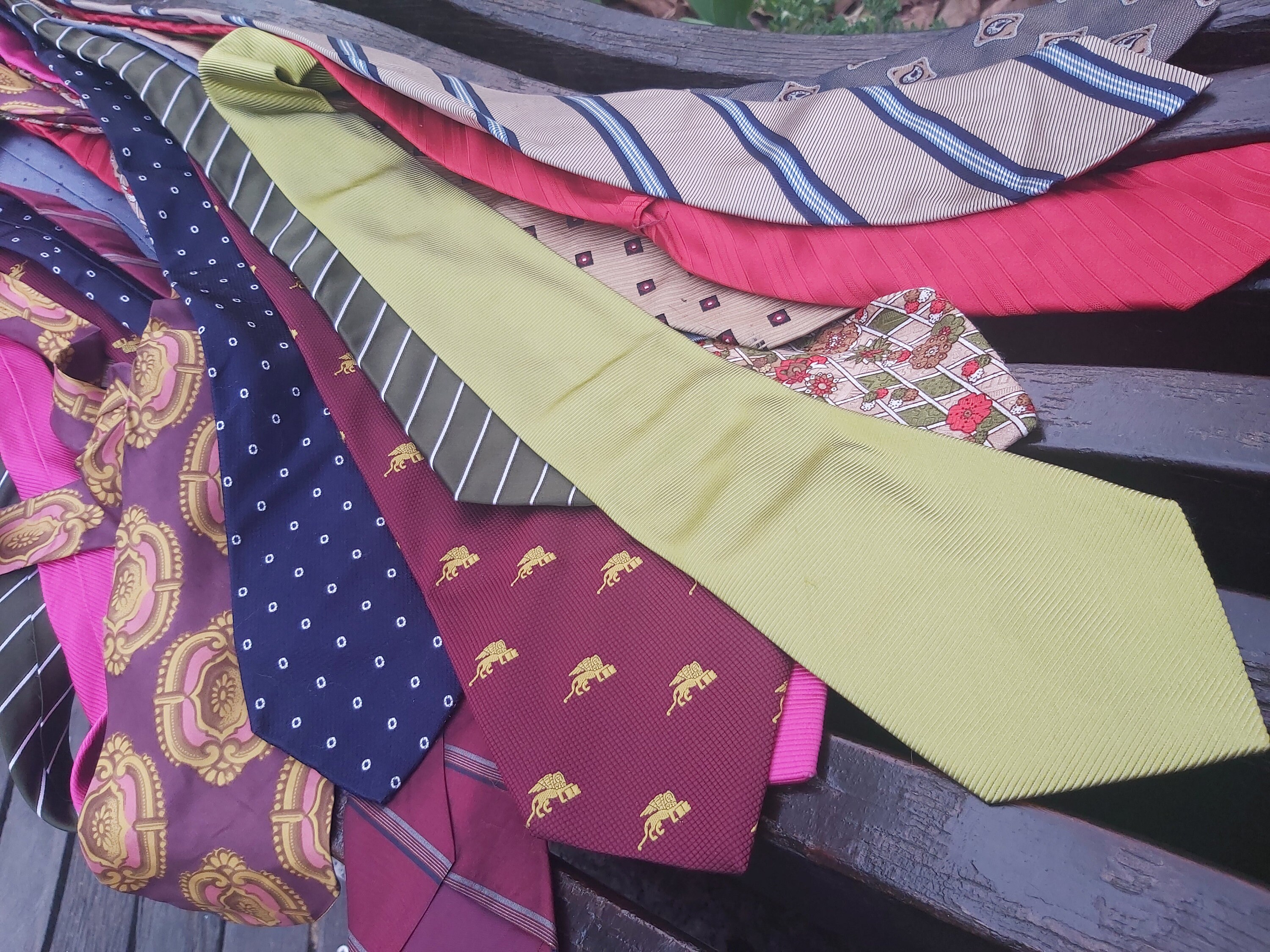 13 Pure Silk Ties Most of Them Made in Italy - Etsy