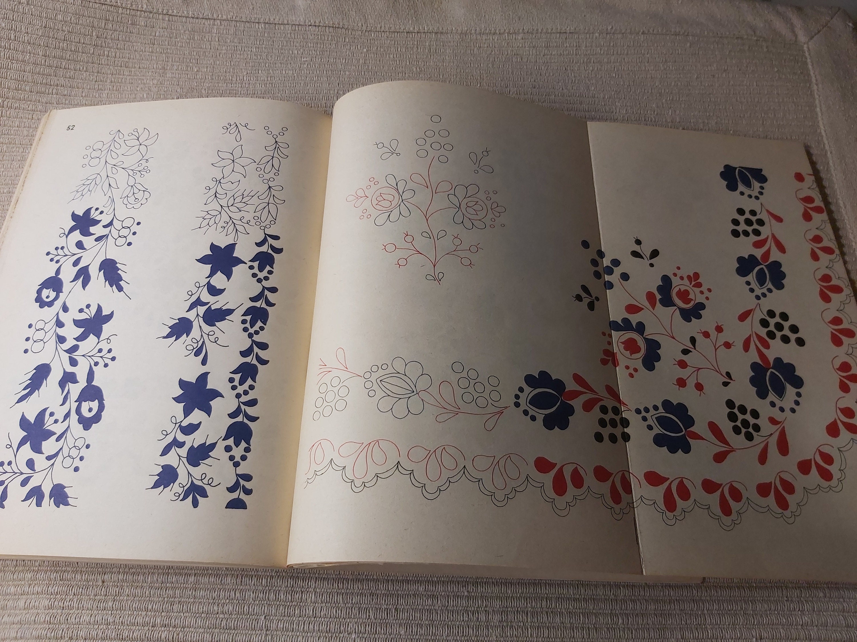 Traditional Hungarian Folk Embroidery Book 'early Kalocsa Folk ...