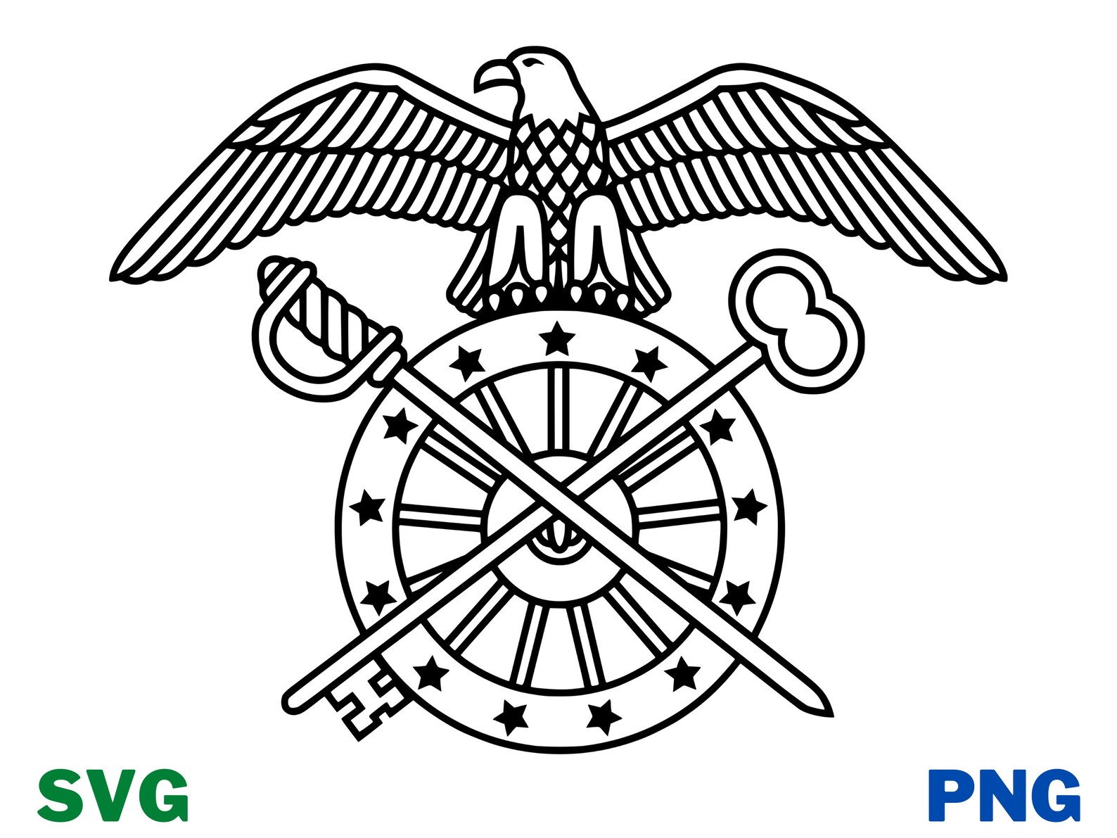 Army Quartermaster Badge SVG PNGDigital Download Only | Etsy