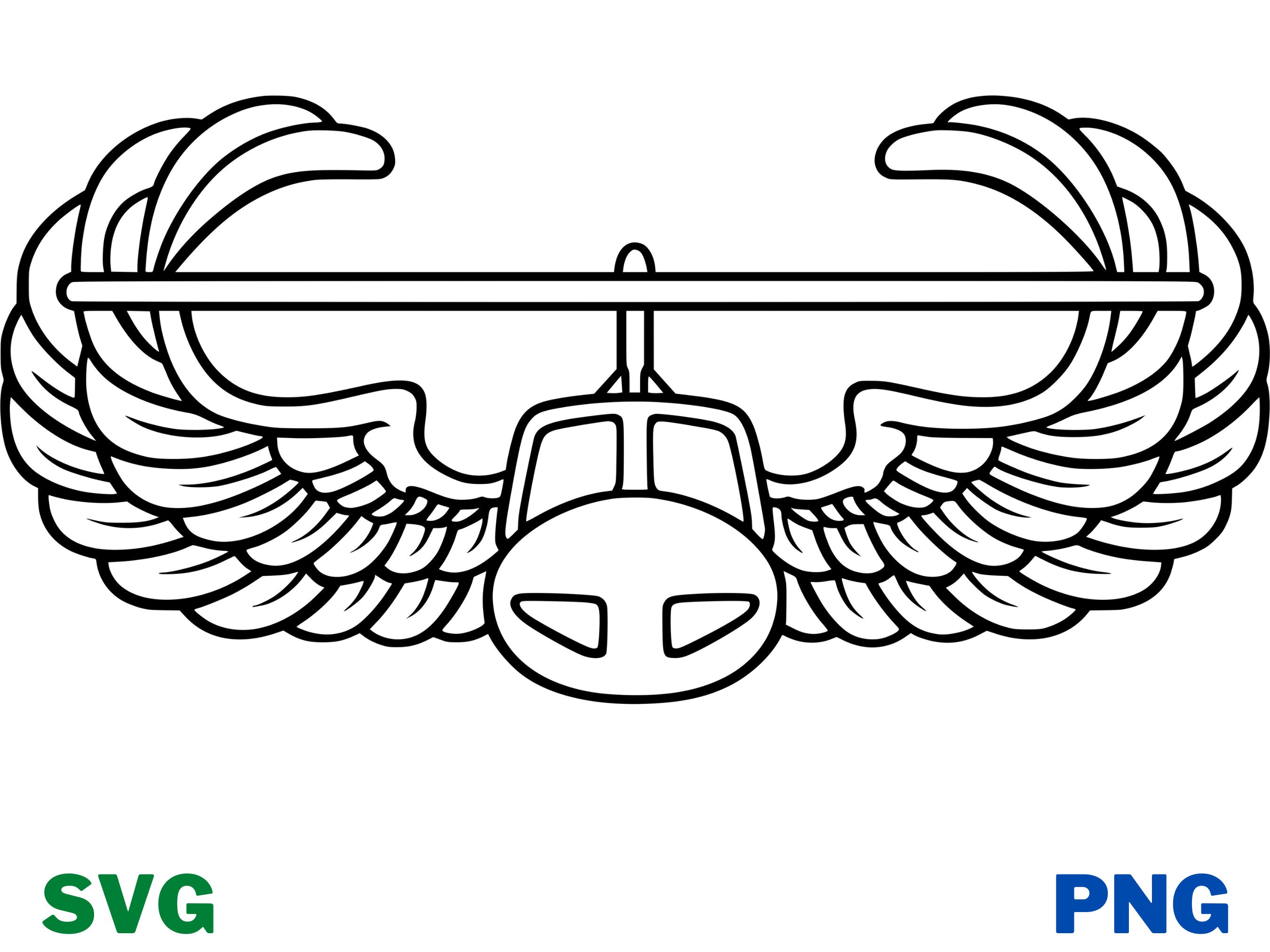 Army Air Assault Badge SVG PNGDigital Download Only Military | Etsy