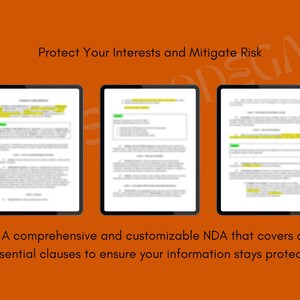 Non-disclosure Agreement (NDA) Template - Etsy