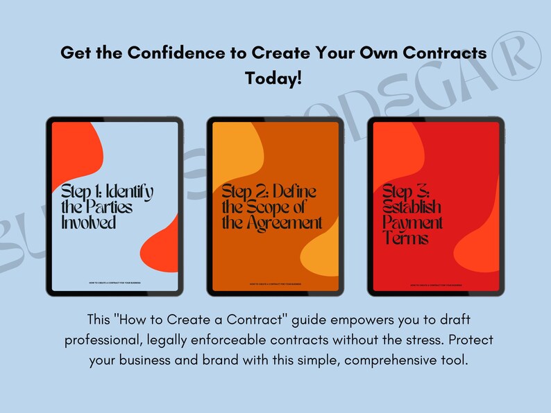 How to Draft A Contract - Etsy