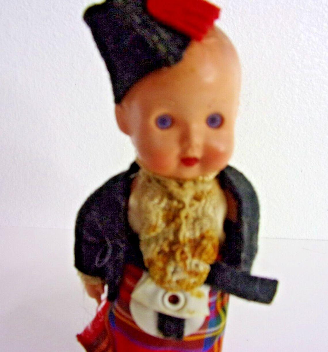 Vintage 1950's Roddy Scottish Doll Made in England- Hard Plastic - Etsy