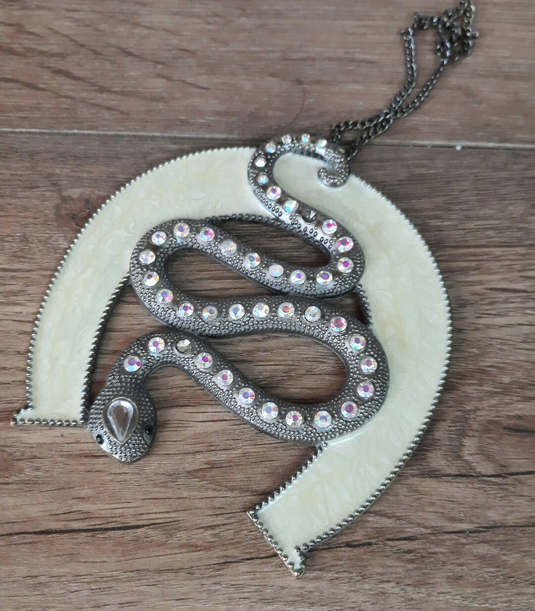 Wall Decoration - the Year of the Snake. Vintage Metal Horseshoe ...