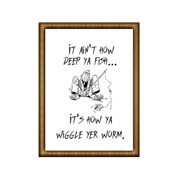 Wiggling Fish - Etsy