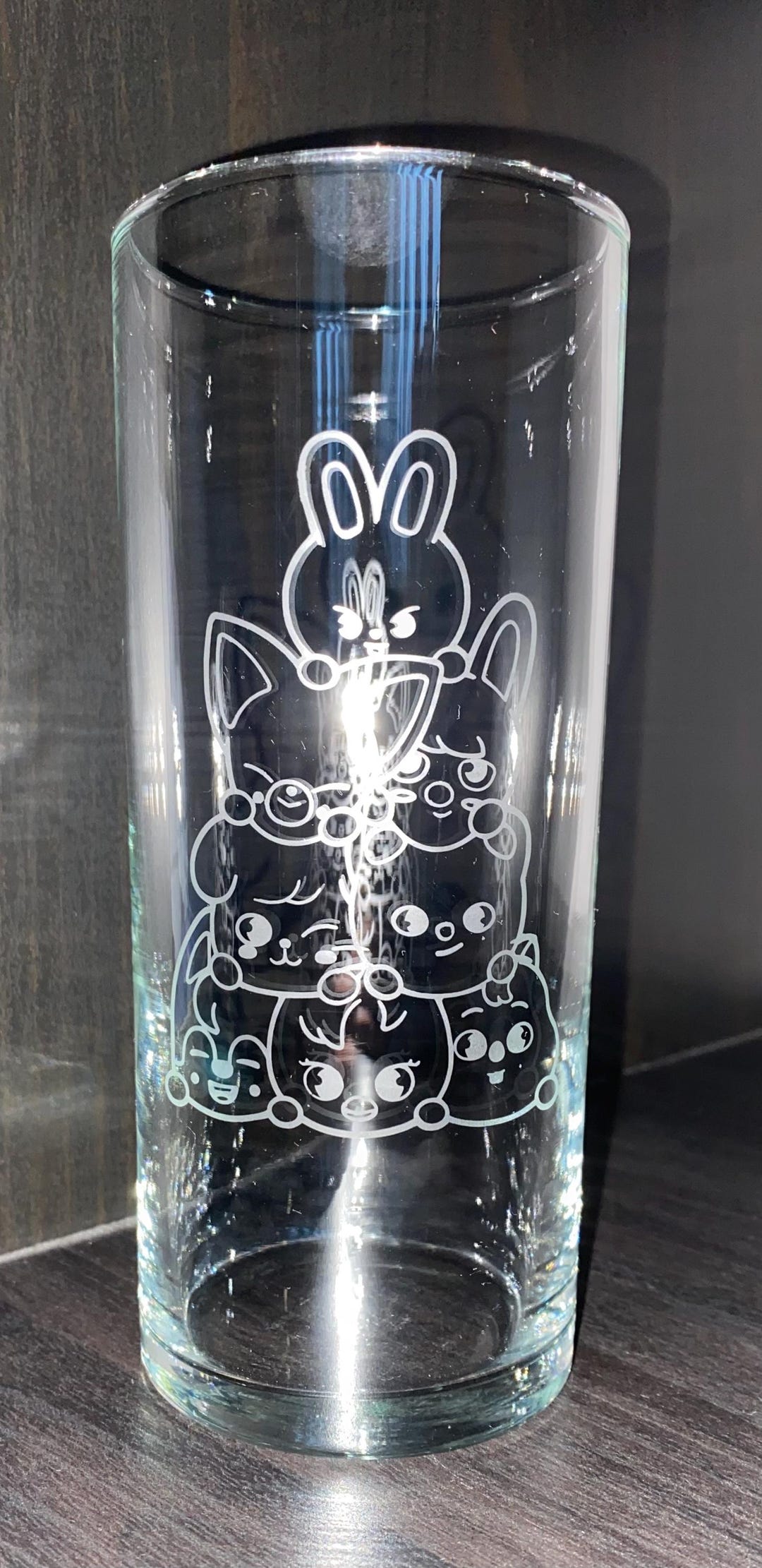 STRAY KIDS SKZOO Etched Glass - Etsy