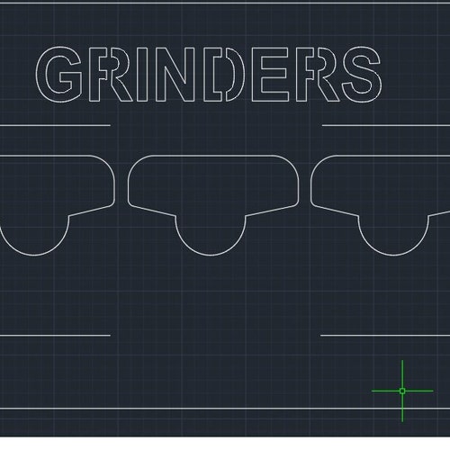 6 Angle Grinder Holder Rack DXF Files for Plasma Cut | Etsy