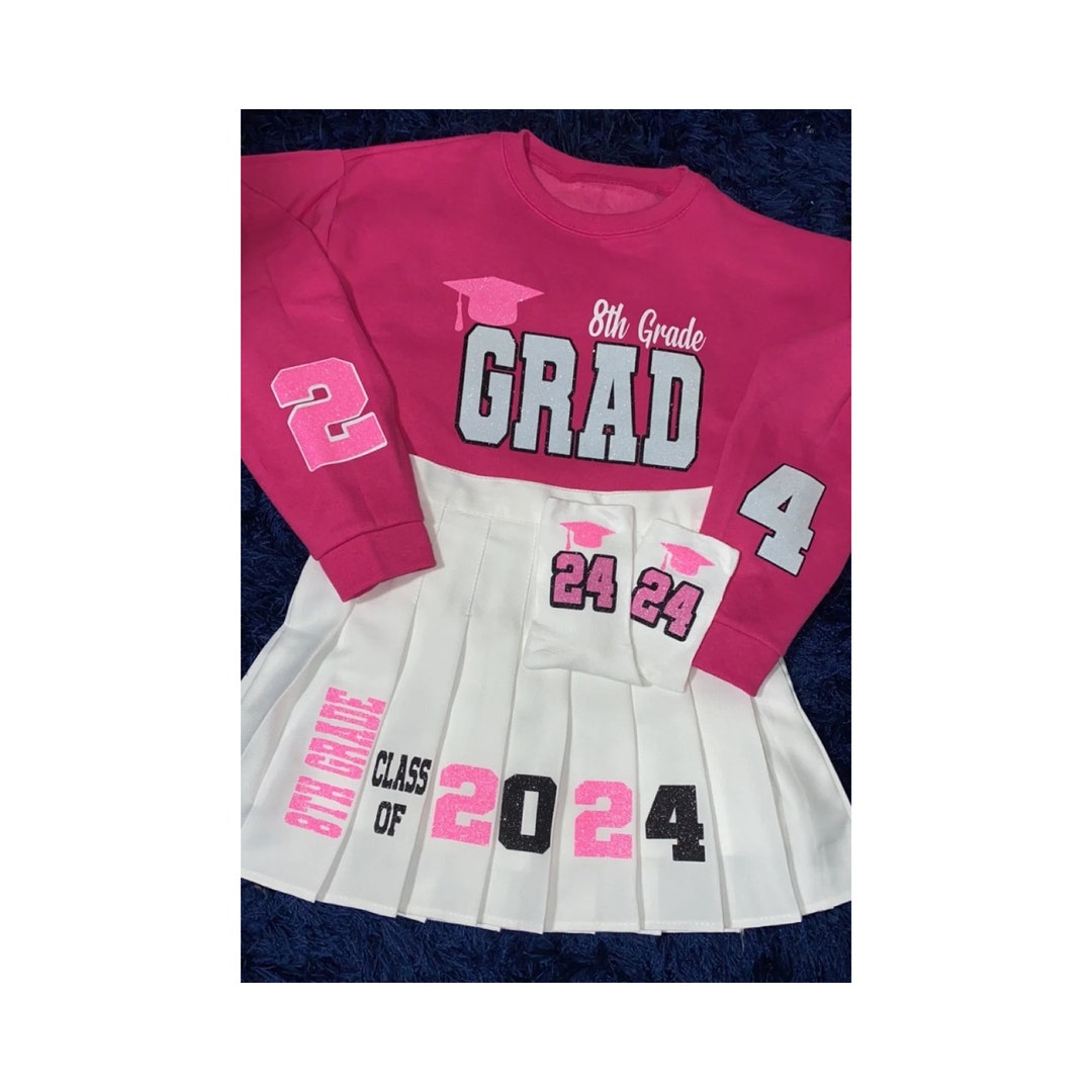8th Grade Graduation Outfit - Middle School Grad Set, Customizable ...