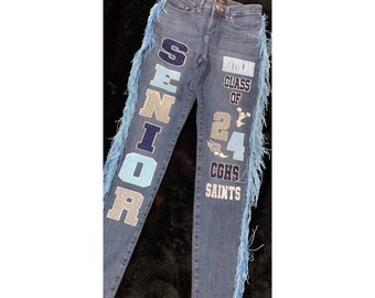 Custom Jeans - Etsy