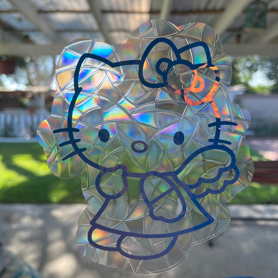 SUNCATCHER Cute Kitty Removable Window Sticker Cute Cat - Etsy