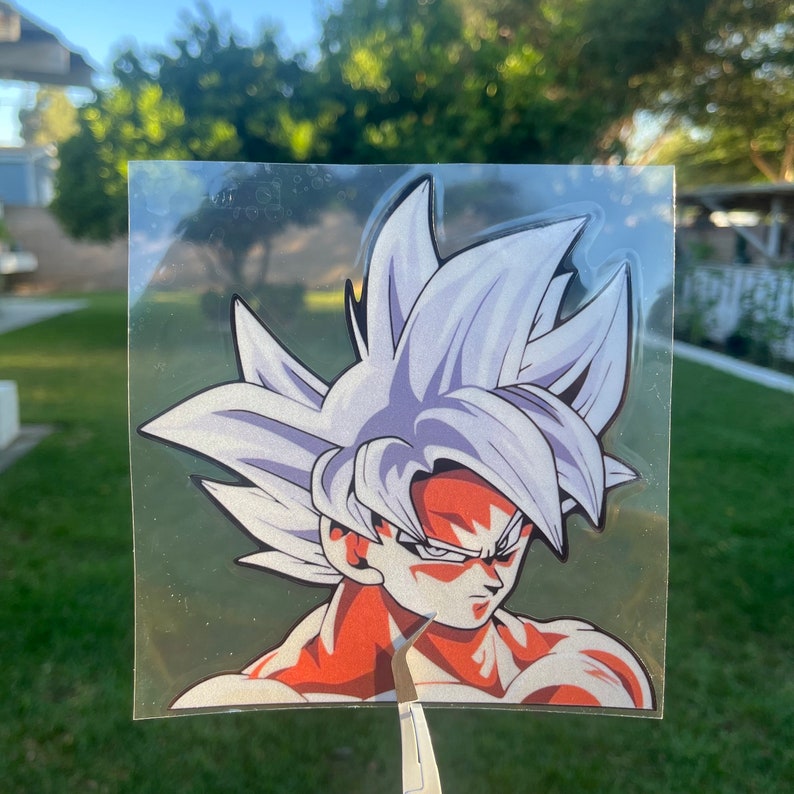 Dragon Decal Goku Decal Kid Goku Sticker Dbz Decal - Etsy