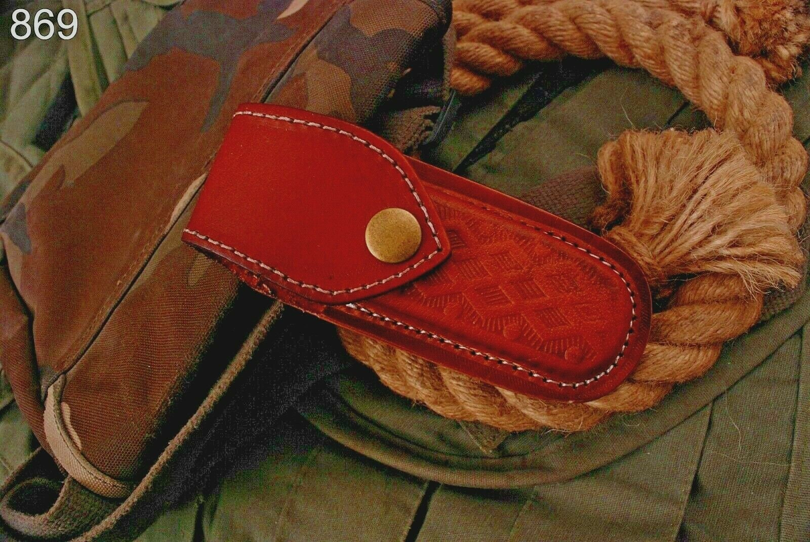 Handmade Cow Leather Sheath for Folding Knife Making Supply - Etsy