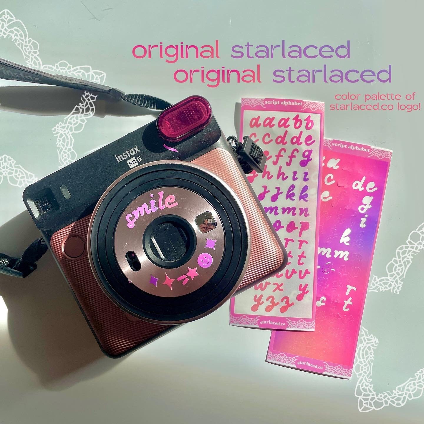 Script Alphabet Sticker Sheet Alphabet Letter Sticker Sheet - Etsy