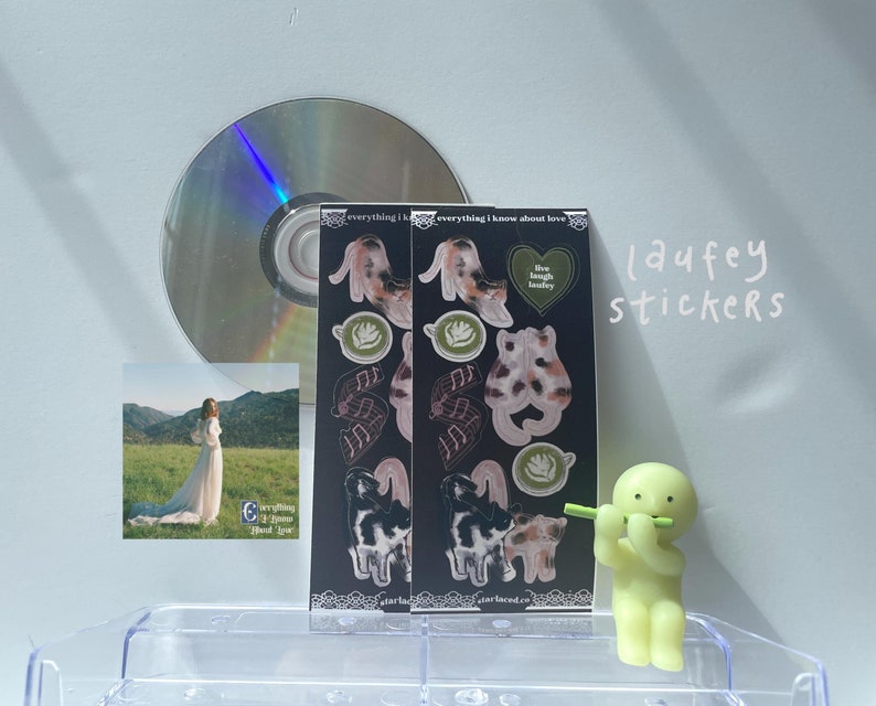 Laufey Everything I Know About Love Stickers | Laufey Inspired Stickers ...