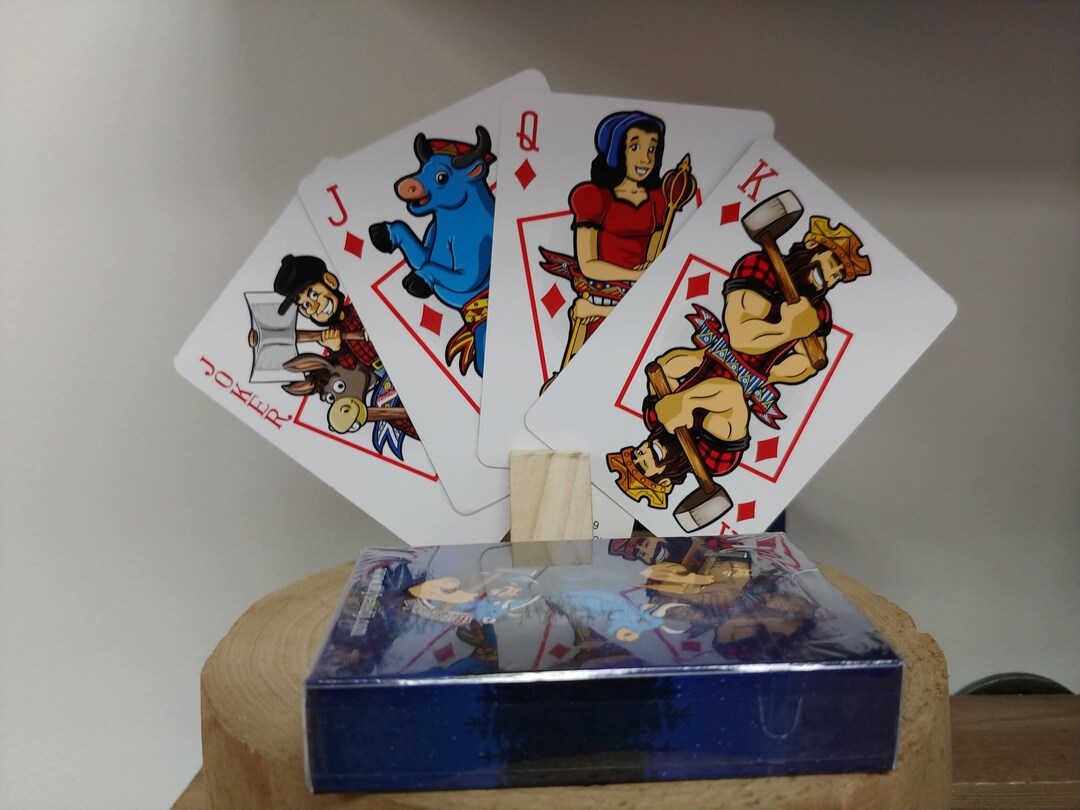 Paul Bunyan and Babe Playing Cards - Etsy