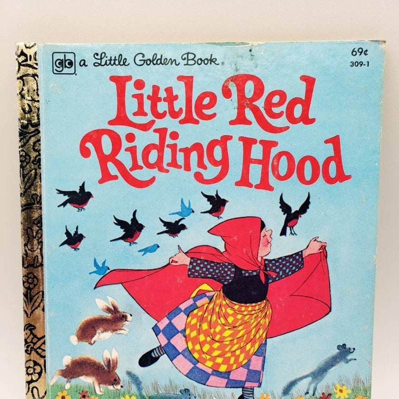 Little Red Riding Hood Book Cover - Etsy