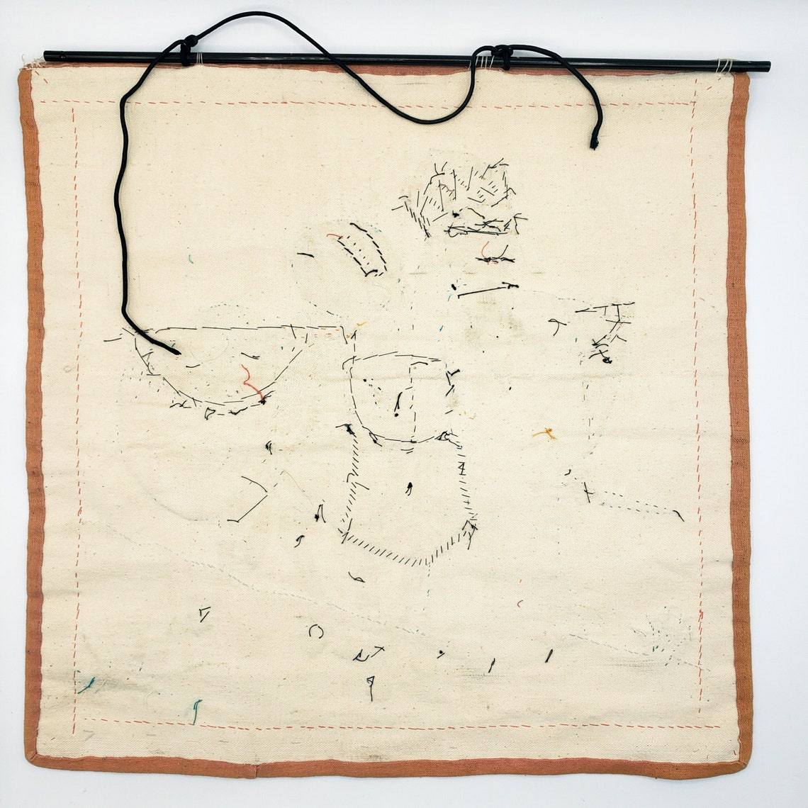 Egyptian Handmade Folk Art Textile Applique Scenery Tapestry - Etsy