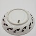 Vintage Inarco Dessert Bowl, Reticulated Underplate 6" Saucer ...