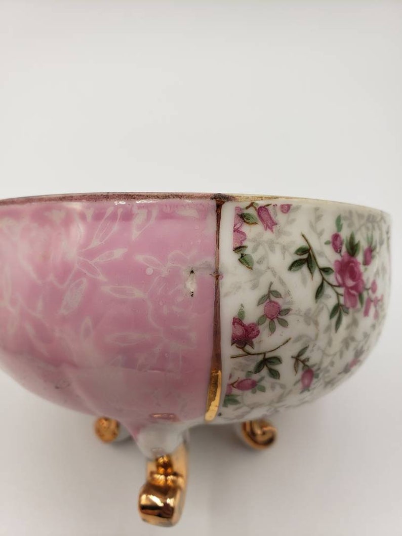 Vintage Inarco Dessert Bowl, Reticulated Underplate 6" Saucer ...