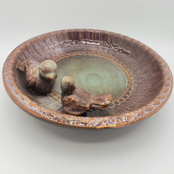Pottery Bird Bath - Etsy