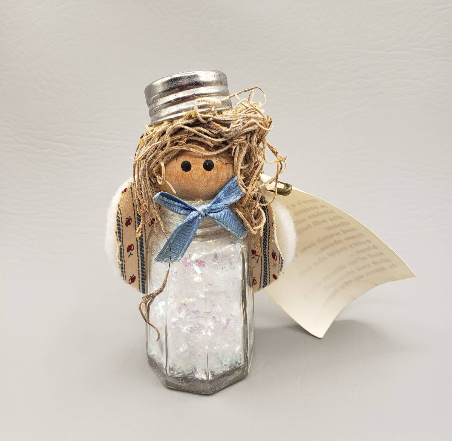 Vintage Handmade Kitchen Angel Salt Shaker Angel Decor Figurine ...