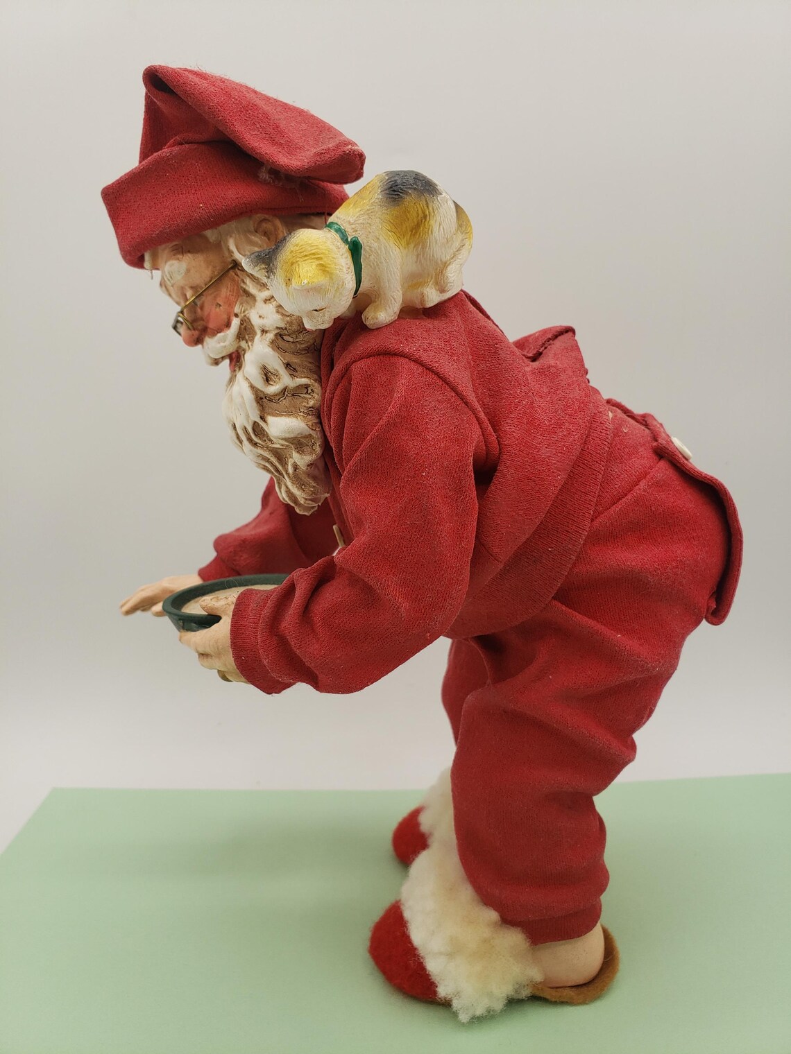 Vintage Kurt Adler Fabriche Santa KSA Collectibles Here Kitty W1618 M ...