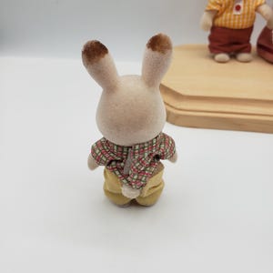 Calico Critters Sylvanian Family Chocolate Rabbit Hopscotch 4 Bunnies ...