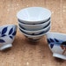 Vintage Japanese Porcelain Rice Cup Soup Noodle Bowl Blue & White MCM ...